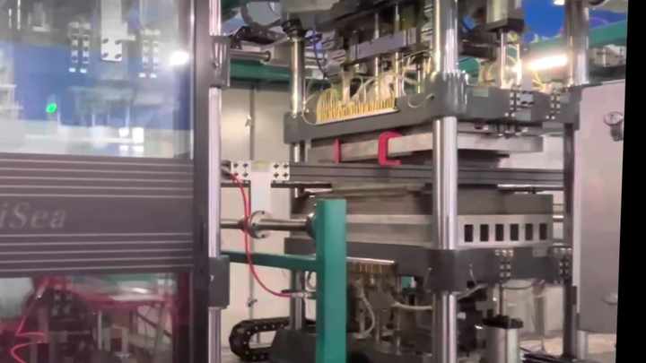 Automatic Three Station Disposable Food Container Making Machine Fast ...