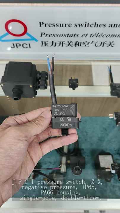 Ultimheat IP65 3A -90 Kpa Snap Action Switch for Pressure Control