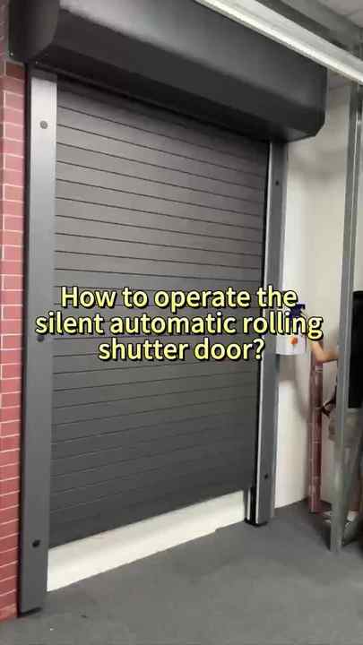 Manual Roller Shutter Door Fire Roller Shutter Door Aluminium Roller ...