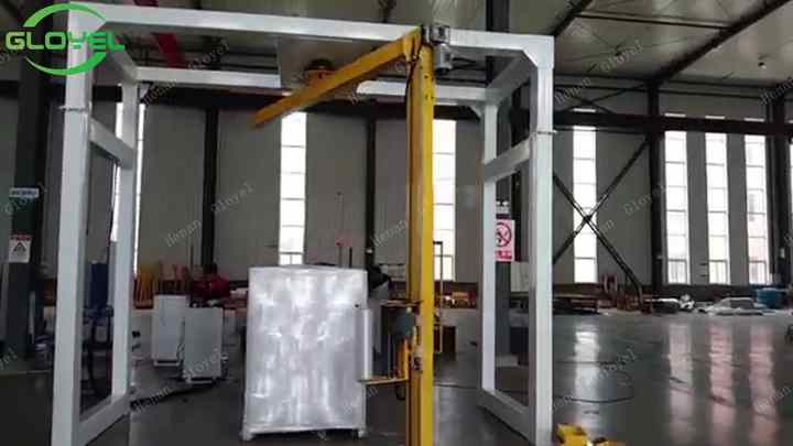 Heavy Good Cargo Rotary Arm Wrapping Equipment Automatic Intelligent ...