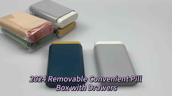 Portable Drawer Mini Medicine Box Ps Medical Container Pill Storage Box ...
