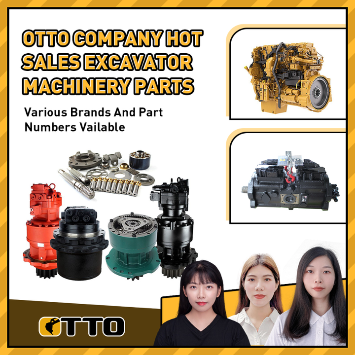 OTTO 4JJ1 Excavator Spare Parts 8-97071561-1 Crankshaft Rear Oil Seal ...
