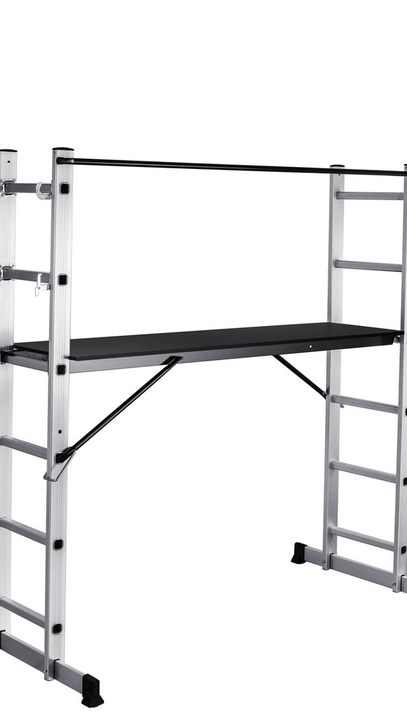 Versatile DIY Step Ladder - 5 Way Scaffold Extension Platform