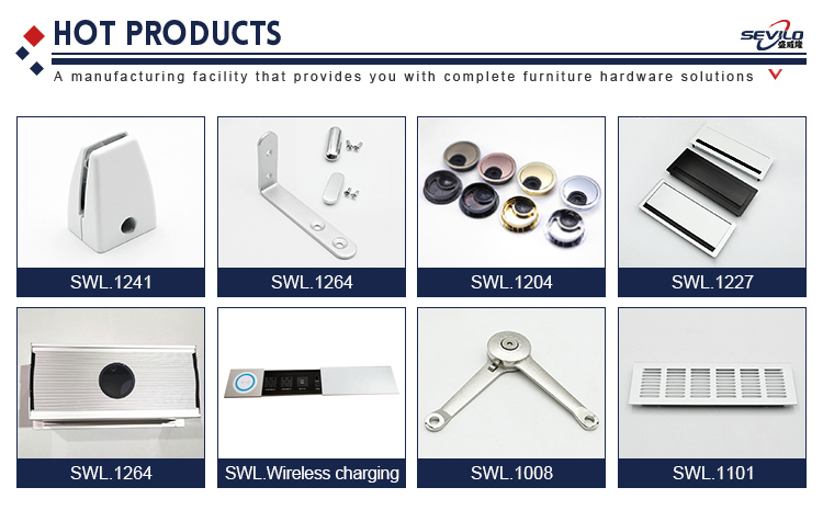 Cable management system with snake cable under the table, mounted on ...
