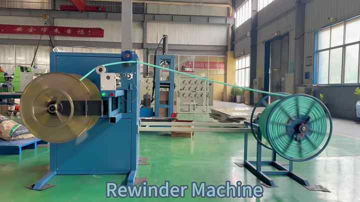 Hot Seller Semi Automatic Wire Rope Coiler Factory Price Coiling ...