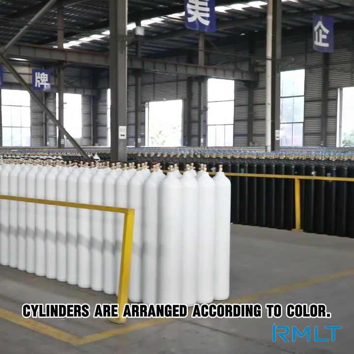 Custom Color C2H2 Dissolved Acetylene Gas Cylinder Packaging Industrial ...