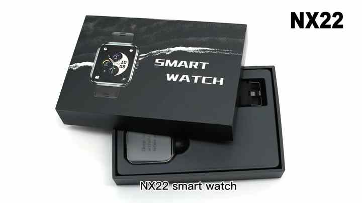 2024 GPS Smart Watch for Men - NX22 AMOLED Heart Rate Tracker