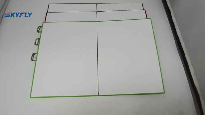 2025 A4 Office File Folder Multi Colors Hard Surface Opening Folder ...