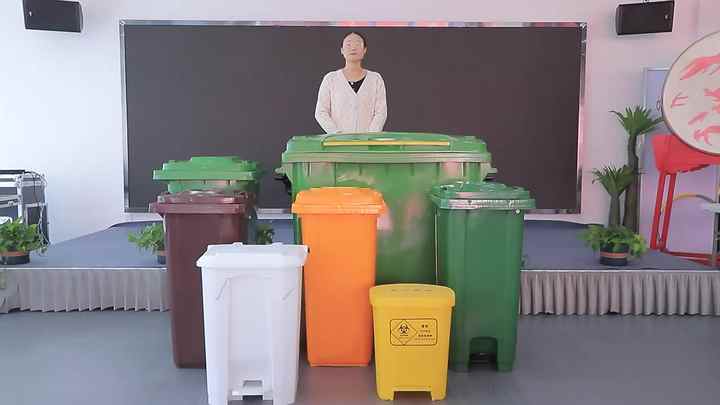 660/1100 Liters Capacity Plastic Medical HDPE Dustbin Waste Container ...