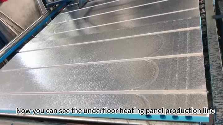 XPS Polystyrene Foam Underfloor Heating Panel 1200*600mm 500kpa 30mm ...