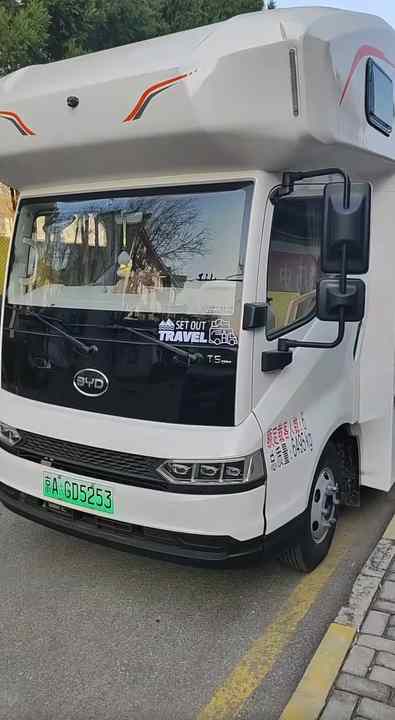 2026 BYD T5EV 2025 Fortune Version Pure Electric Light Cargo Van Hot ...