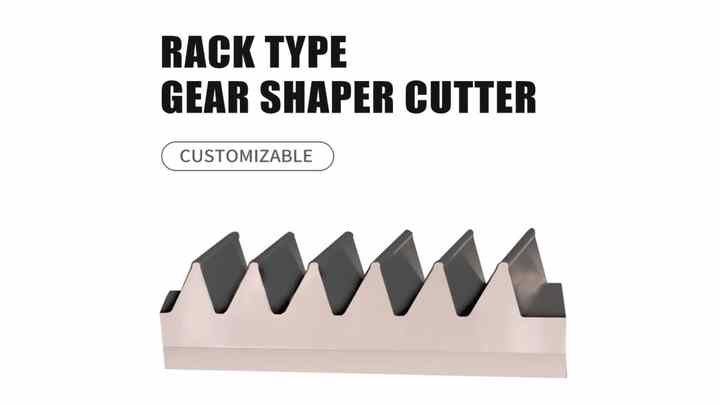 REZZ RUIZUAN OEM/ODM Standard Involute Profile Rack Type Gear Shaper ...