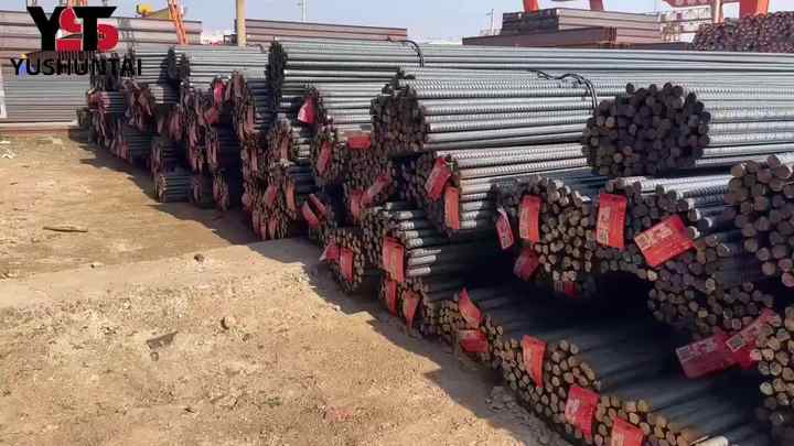 ASTM A615 HRB400 Non-Alloy High Tensile Steel Rebar Deformed Bar 6m ...