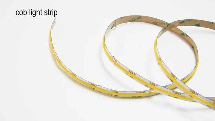 Tunable Dual White Cob Led Strip Light Cct 2 in 1 2700k 6500k Dimmable ...