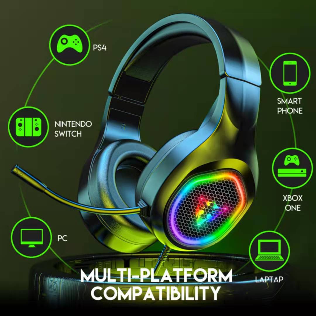 Source factory G503 head-mounted gaming headset in-line eating chicken ...