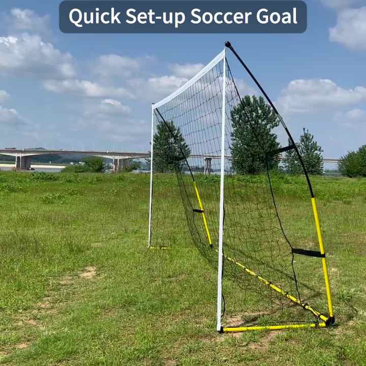 12x6ft Portable Football Net - Durable & Foldable Goal