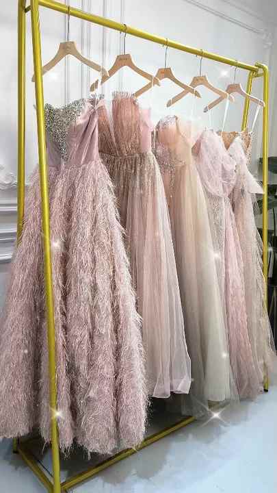 S1885N 2026 New High-Quality Hot Selling Pink Strapless Elegant ...