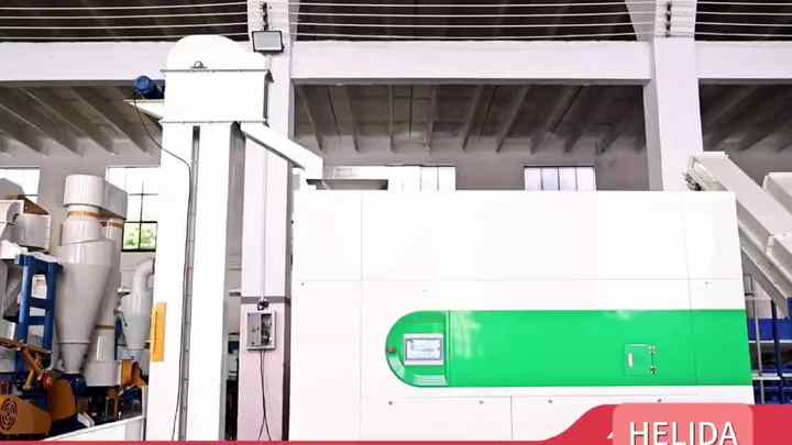 HELIDA SEED Coating Drying Machine Model 5BYH-15T for Wheat & Beans ...