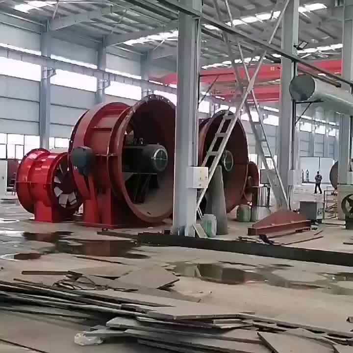 250kw Low Noise Tunnel Blower - Efficient Mine Ventilation