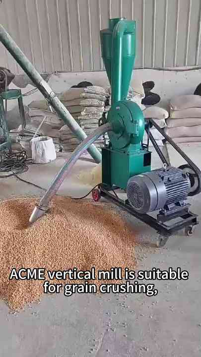 Hammer Mill with Cyclone Dust Collector for Corn Grain Electric Corn ...