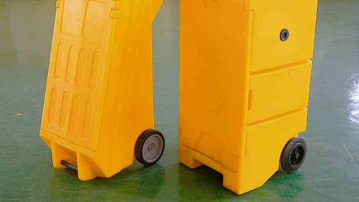 Economy PP Spill Emergency Cart Effective Oil Absorbent Spill Kit with ...