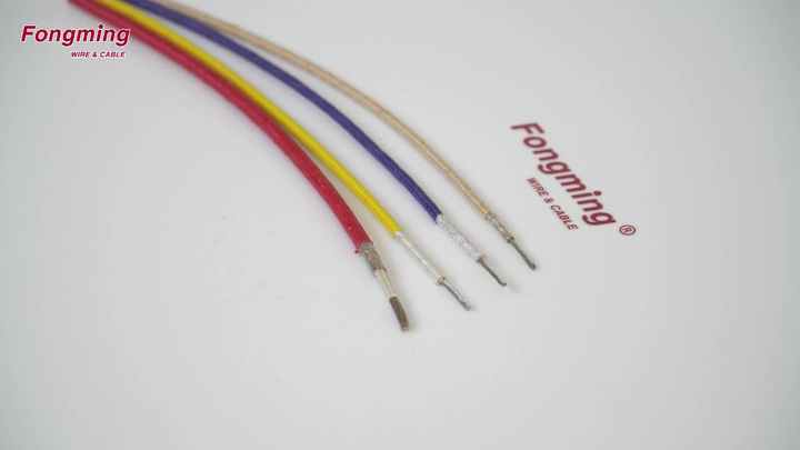 Mica Fiberglass Braided 450C 600V UL5359 Fire Resistant Wire Electric ...