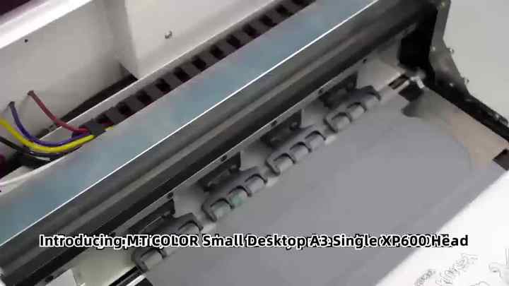 MT彩色Xp600台式A3打印机，用于服装面料单打印头DTF 30厘米300毫米自动和数字使用1年保修| Alibaba.com