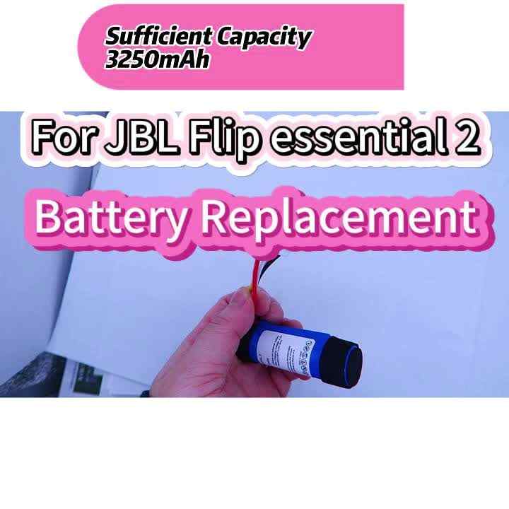 3.7V 3250mah Lithium Ion Batteries for JBL Flip Essential 2