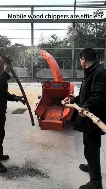 Large Mobile Home Use Garden Shredder Wood Tree Branch Crusher Leaf ...