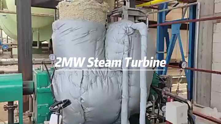 DTEC High Efficiency 2MW Power Micro Steam Turbine Generator Back ...