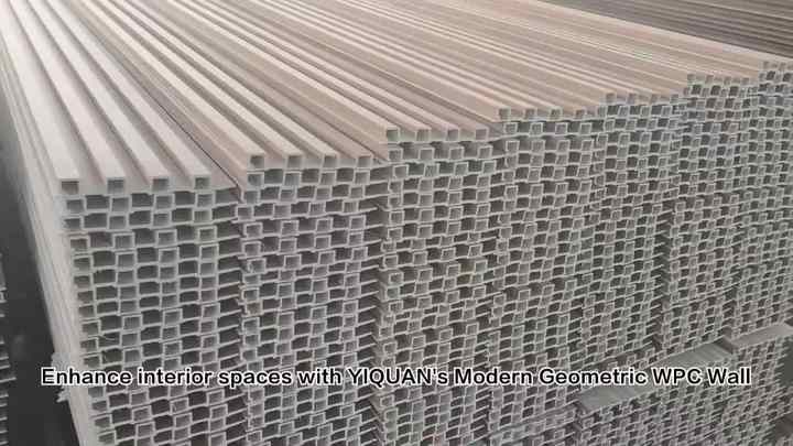 Interior Wall Covering Composite Cladding Panels PVC Co-extruded WPC ...