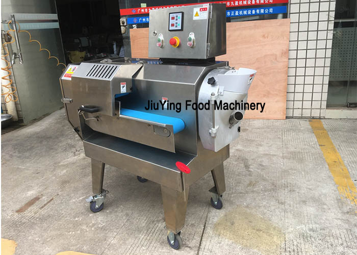 TJ-118 CNC multi-functional vegetable cutting machine double head kitchen equipment