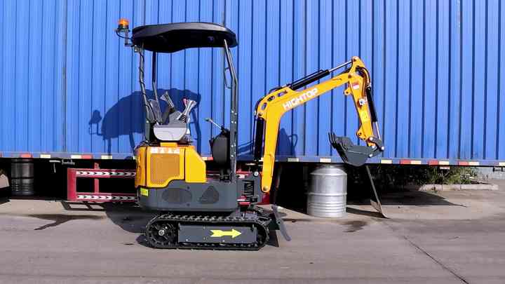 JT12G 1200kg Mini Digger Small Work Mini Hydraulic Crawler Excavator 2 ...