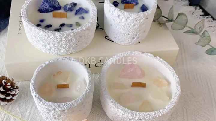 Customized Logo Valentine's Gift Soy Wax Luxury Scented Candle Handmade ...