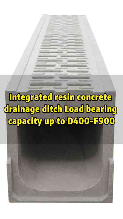 Heavy Duty Polymer Concrete Monolithic Drainage Channel Modular Precast ...