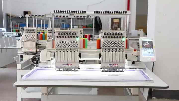 REVHON Embroidery Machine QHM Newest 2 Head Embroidery Machine for Hat ...