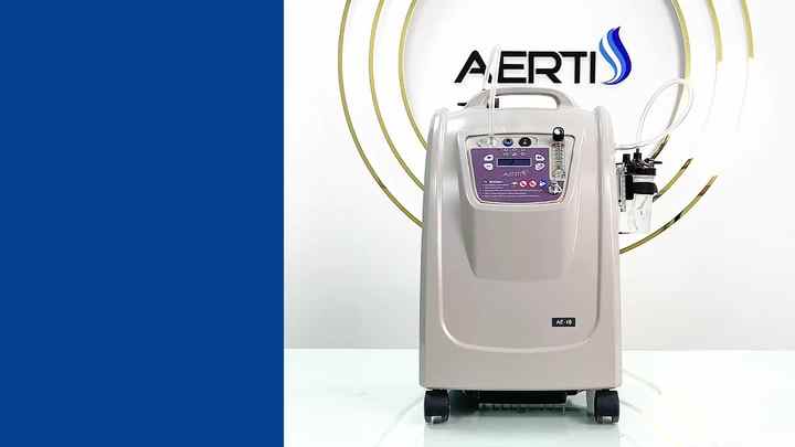 AERTI Oxygen Therapy Medical Machine LTOT Two Outlets Oxygen Supply ...