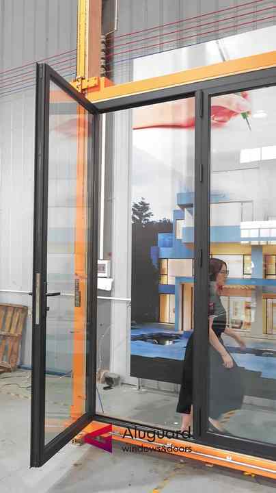 Outdoor for Villa Balcony Waterproof Sliding Folding Steel Door With ...
