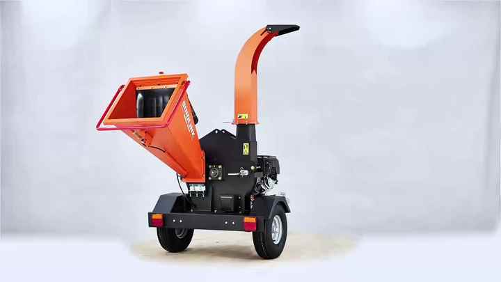 SINOLINK Durable Chinese Waste Wood Disc Chipper Gasoline Wood Shredder ...