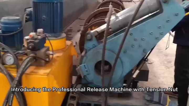 Rebar Tension Relief Feature Round Concrete Pipe Production Line ...