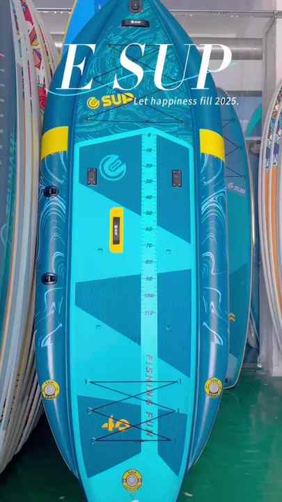 E SUP Fishing Inflate Sap Board - Compact Foldable SUP