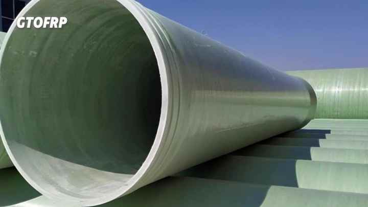 FRP GFRP GRP Pipes for Sewage Treatment - Corrosion Resistant ...