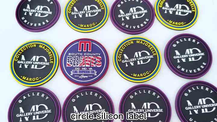 OEM Customised Logo Vintage Patch PVC Aplique Trucker Hat Rubber Biker ...