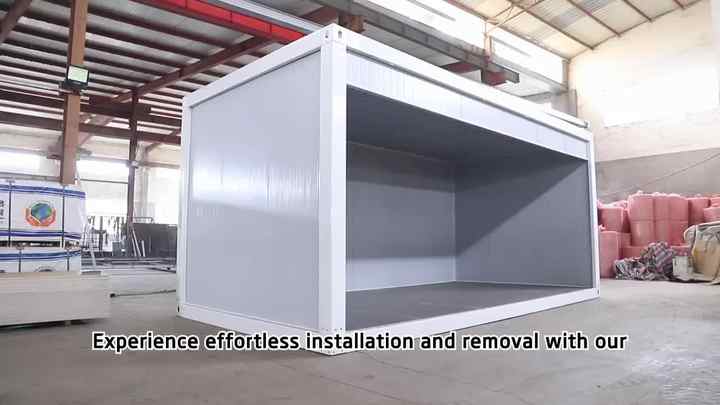 Reinforced Quick Assembly Sandwich Panel Container Outdoor Box ...