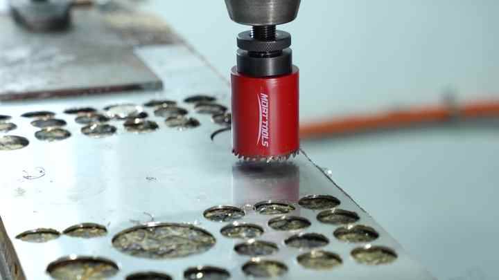 HSS M42 Bi-Metal Hole Saw, 1/2"-8-1/2" Customizable, Stainless Steel ...