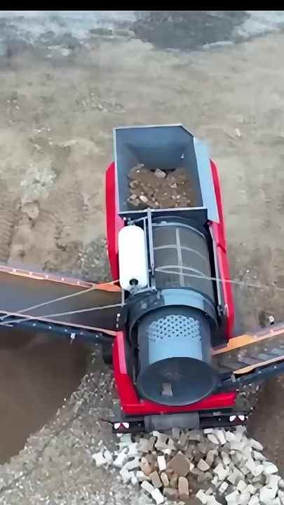 Mobile Screening Machine Small Soil Drum Sieve Compost Screening Stone ...
