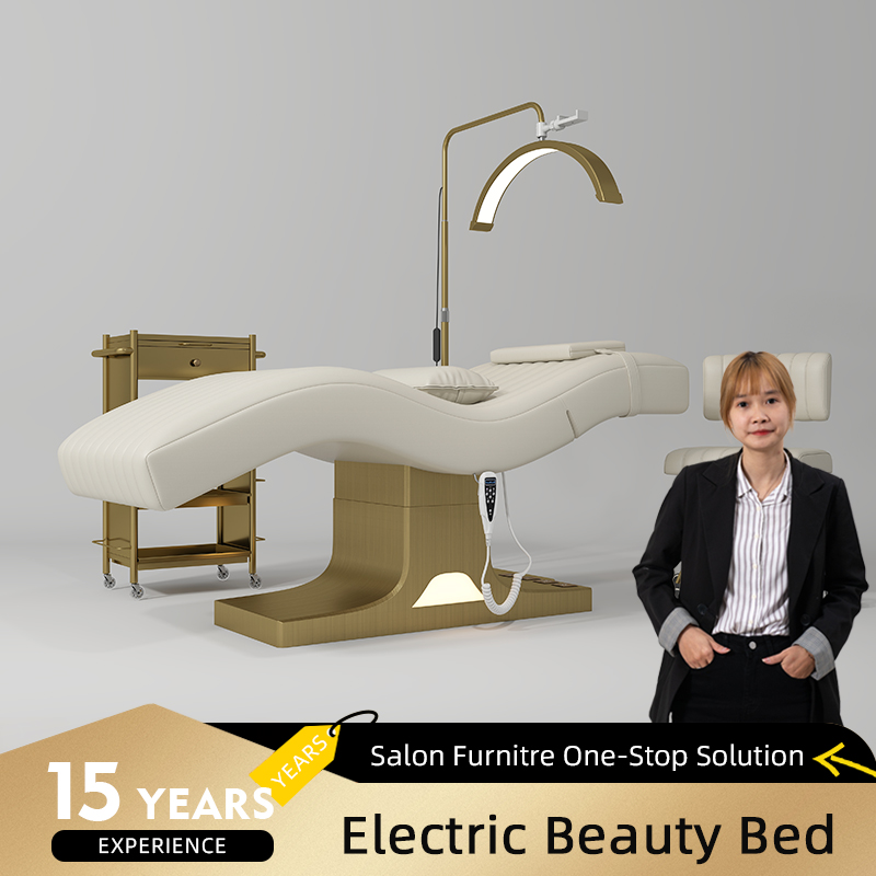 Madamcenter Dual-Stand Massage Bed 4 Motor Aesthetic Electric Beauty ...