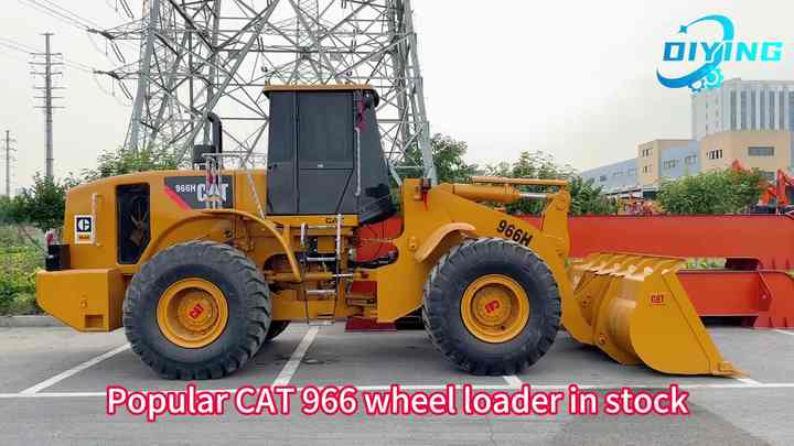 Diying Used Caterpillars 966 Wheels Loader Used Cat Loader Second Hand ...