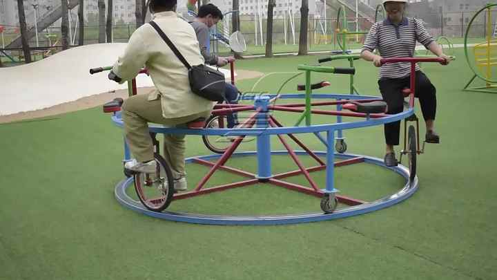 6 Seater Merry Go Round Bicycle - Fun Outdoor Ride