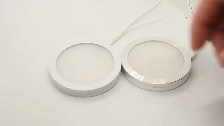 Ultrathin 3W LED Modern Aluminum Downlight 60mm Diameter Puck Light USB ...